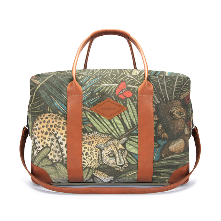 Andes by KL Studio | Jungle Print Canvas Bag | Bomba Bags – mybombabag